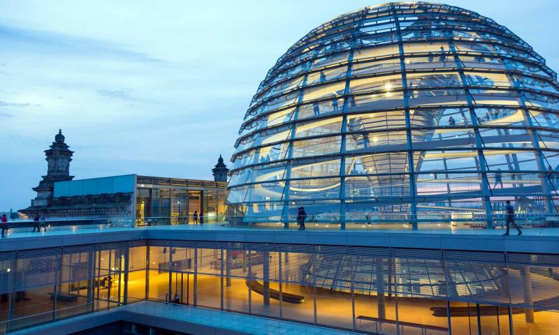 Plenary Hall of the German Parliament | Drupal